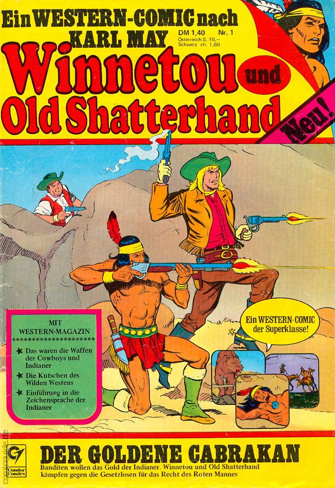TALES FROM THE KRYPTONIAN: German comics 101 : Karl May´s Winnetou