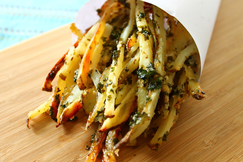 See Aimee Cook: Italian Fries {oven baked}
