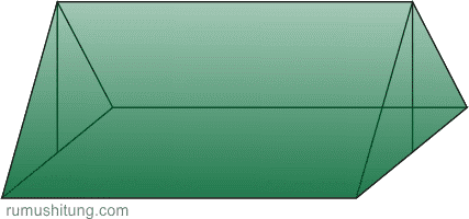 rinawati: PRISMA SEGITIGA, JARING-JARING, SIFAT-SIFAT, LUAS PERMUKAAN ...