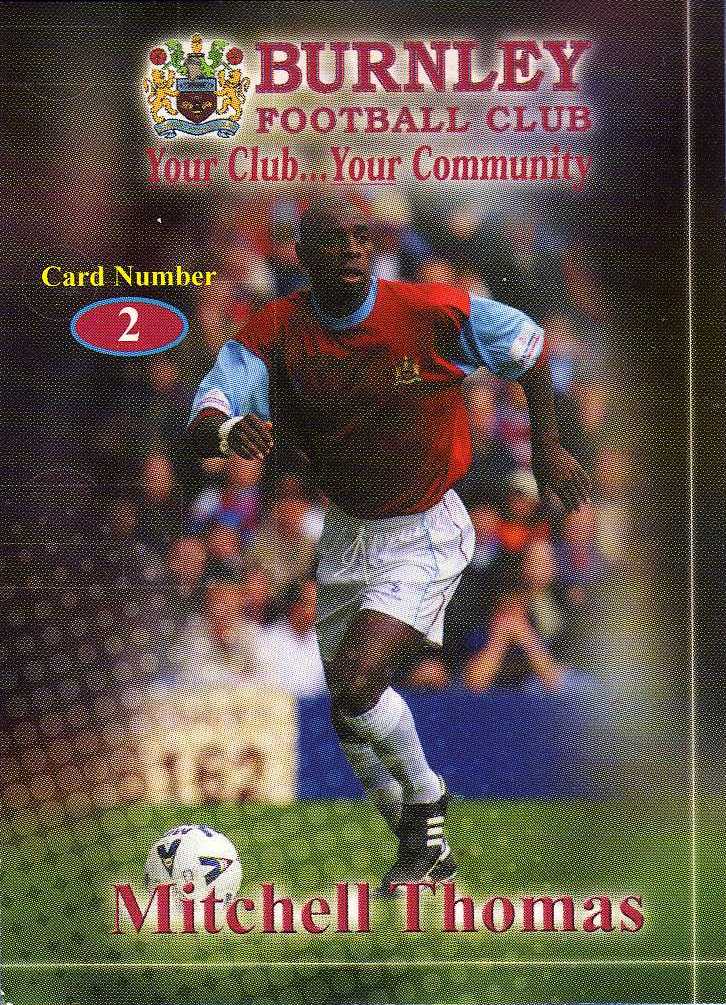 Football Cartophilic Info Exchange: Burnley F.C. - Burnley F.C. Player ...