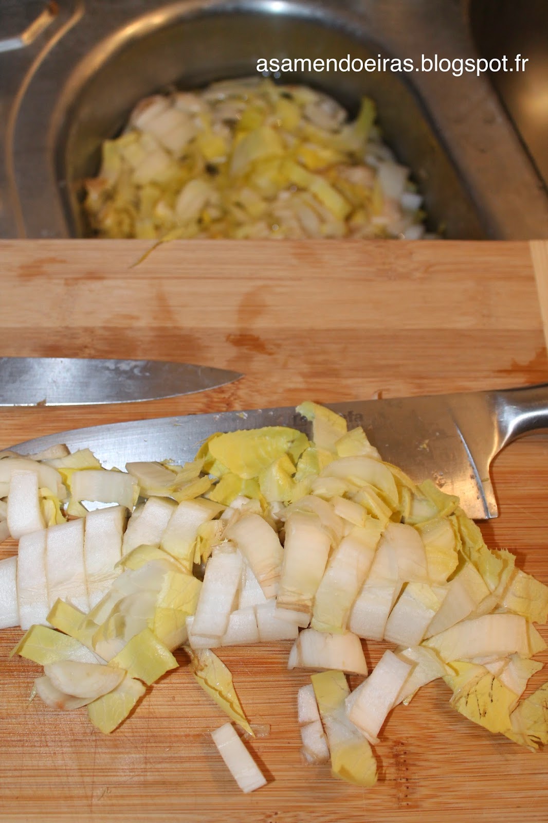 As Amendoeiras: Eplucher et Emincer les Endives