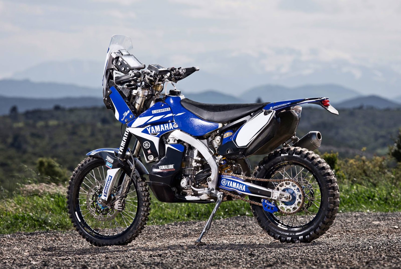 Racing Cafè: Yamaha YZ 450F Rally C.Despres 2013