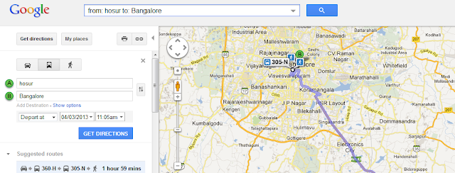 State Bus Routes,Fare ,Schedule information online: Bangalore ...