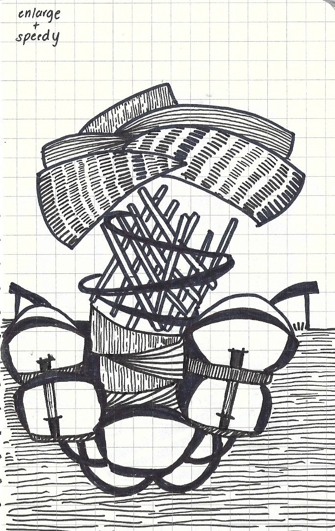 Week 1: Independent Study (Basic Sketchup Model derived from a drawing ...