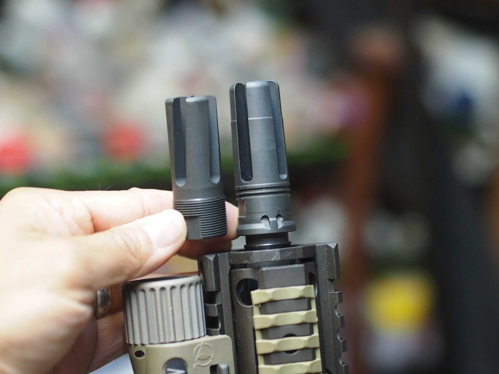 Mister Donut's Firearms Blog: Mk18 Block II painted lower and Surefire ...