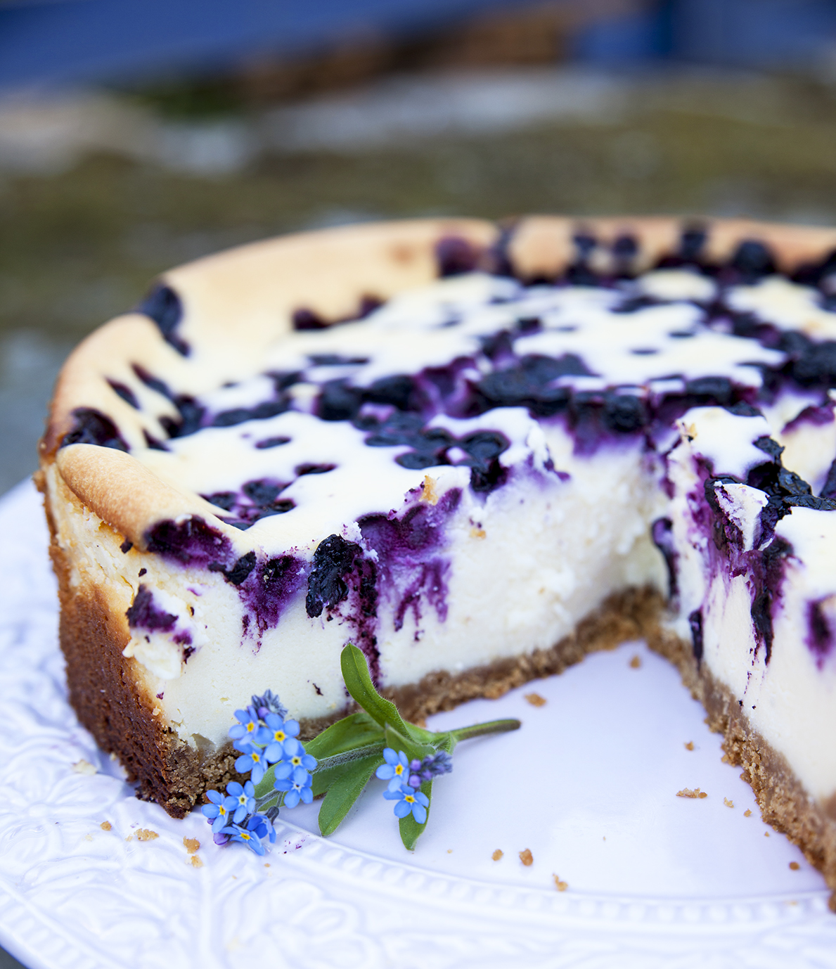 13²: Mustika toorjuustutort