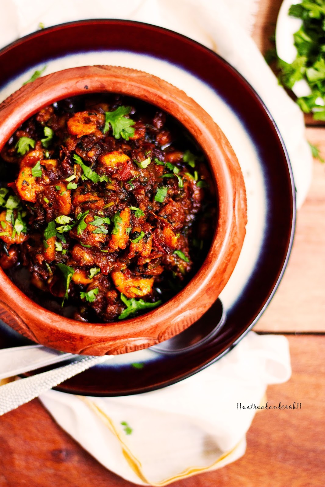 Kolhapuri Jhinga Masala / Prawn Masala