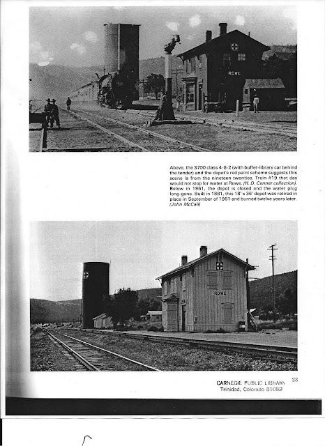 More Thoughts From New Mexico: Train Depot in Rowe, New Mexico