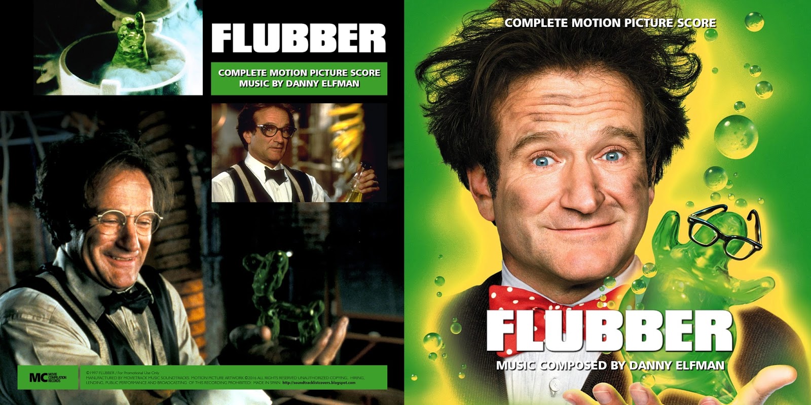 Soundtrack List Covers: Flubber Complete (Danny Elfman)