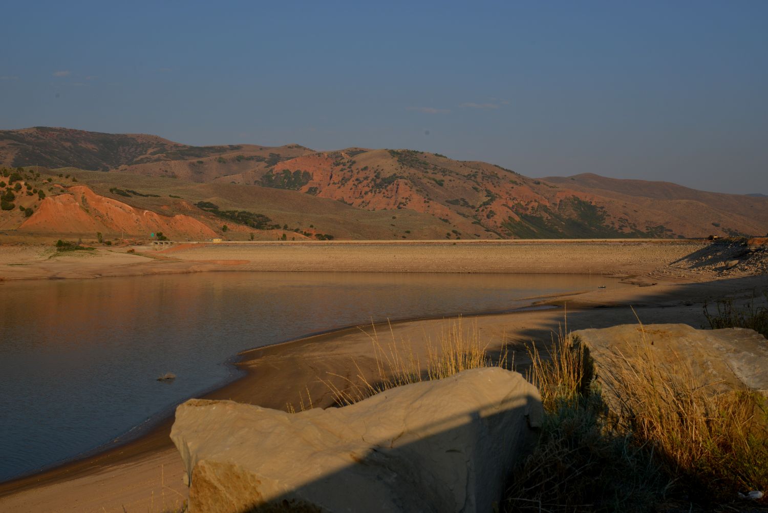 A school of fish: Flaming Gorge Dam