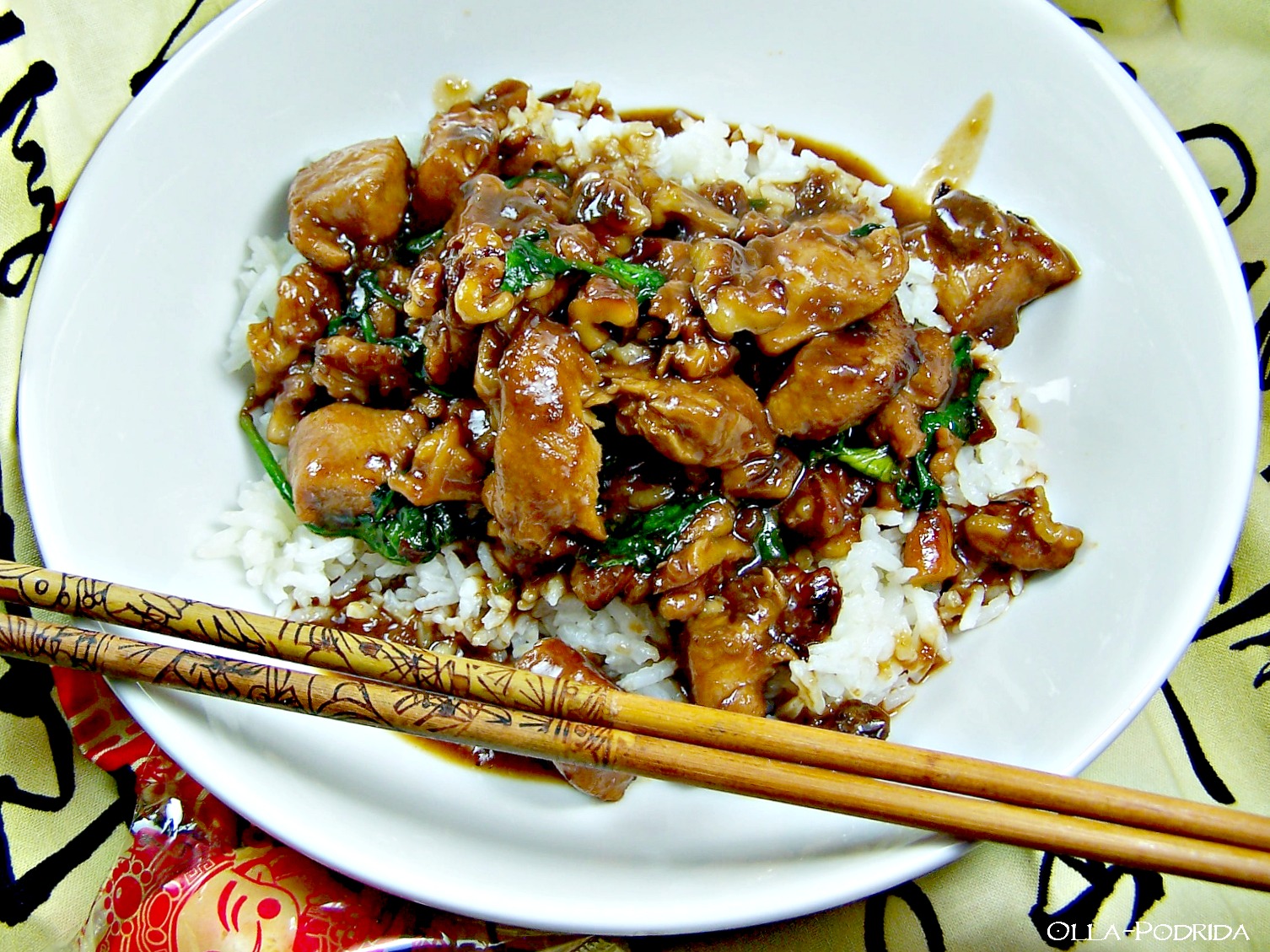 Olla-Podrida: Chinese Walnut Chicken