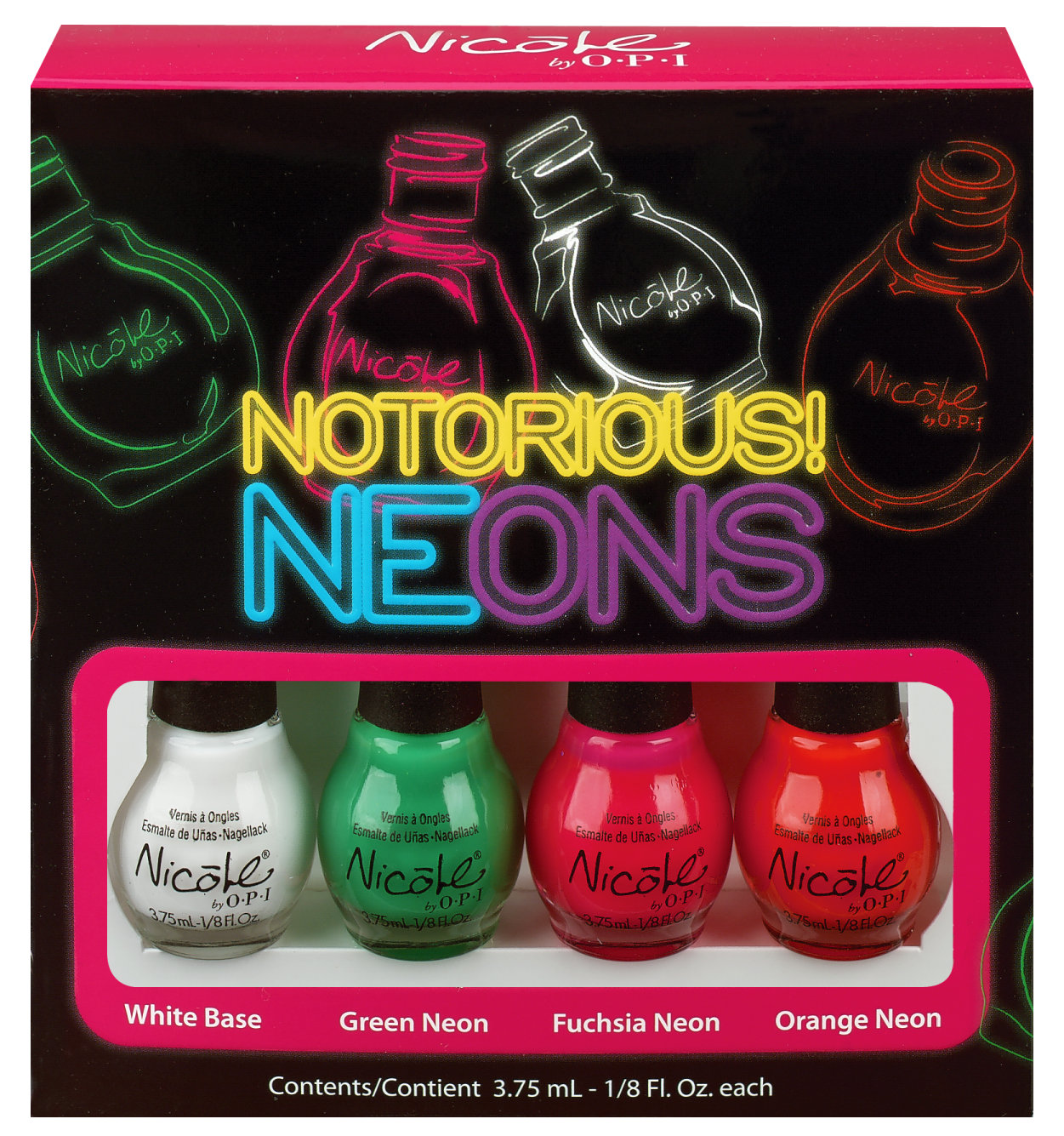 Nicole by OPI Releases Notoriously Neons! - Shades of Beauty, Inc.