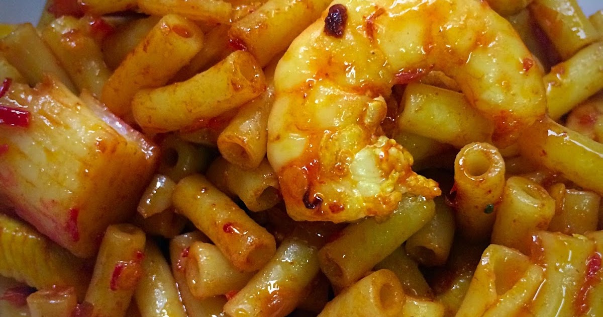 I-am-Za: Resepi pasta goreng pedas.