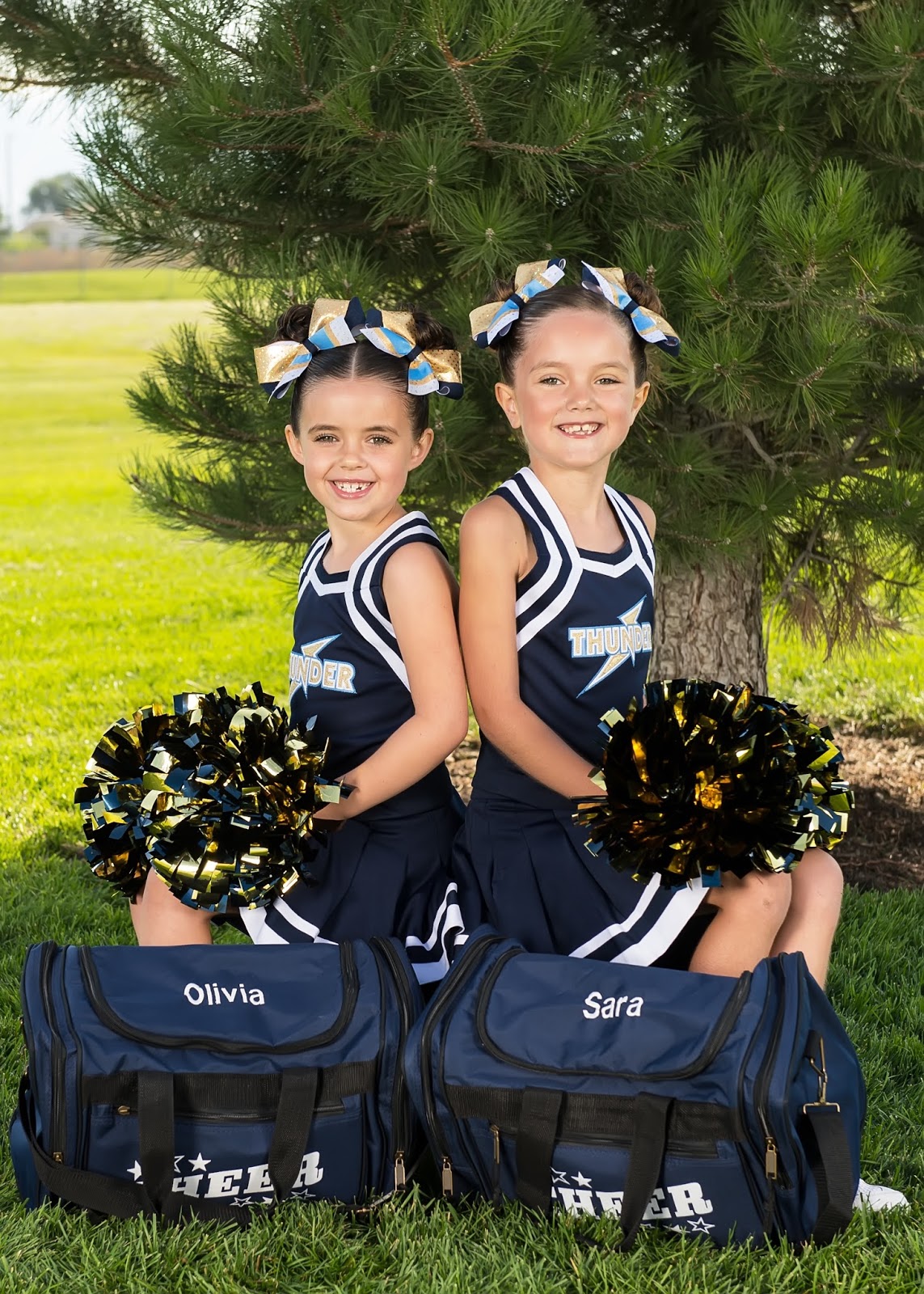 The Davis Family : Cheer Photos