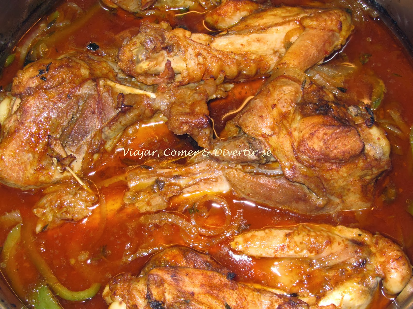 Viajar, Comer & Divertir-se: Perna de Peru “Estufado” no Forno