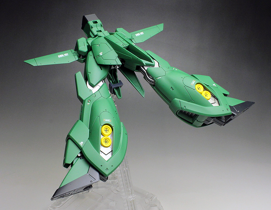 GUNDAM GUY: RE/100 AMX-107 Bawoo - Painted Build