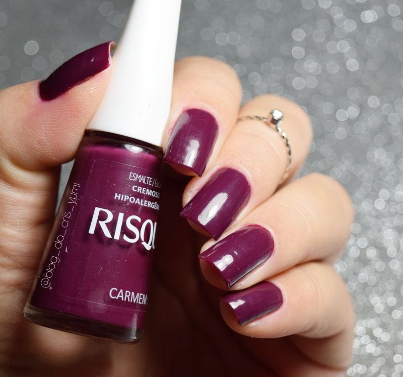 Esmalte Carmem - Risqué - Blog da Cris Yumi