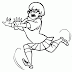 Kids Page: - Velma Running Afraid Kids Coloring Pages