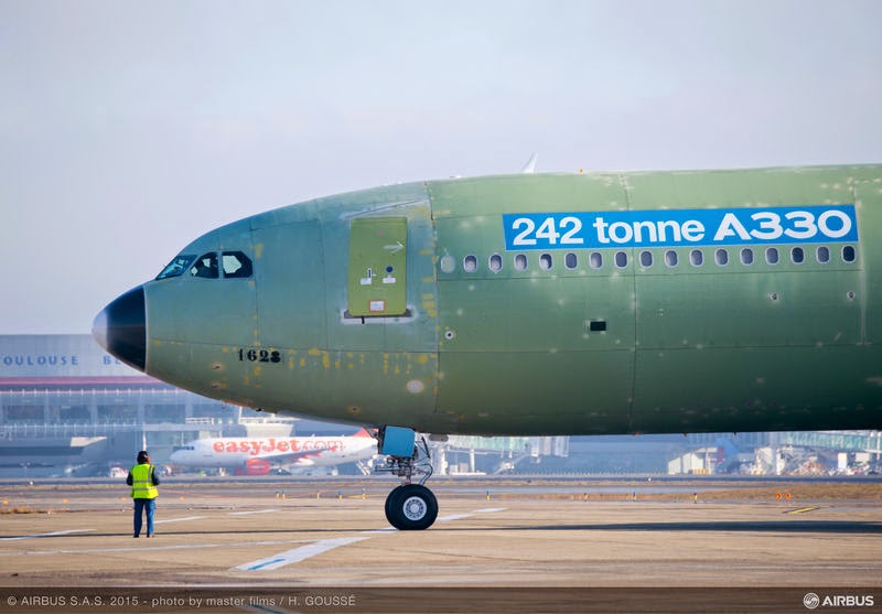 Increased weight Airbus A330 variant completes maiden flight - jetflightpro