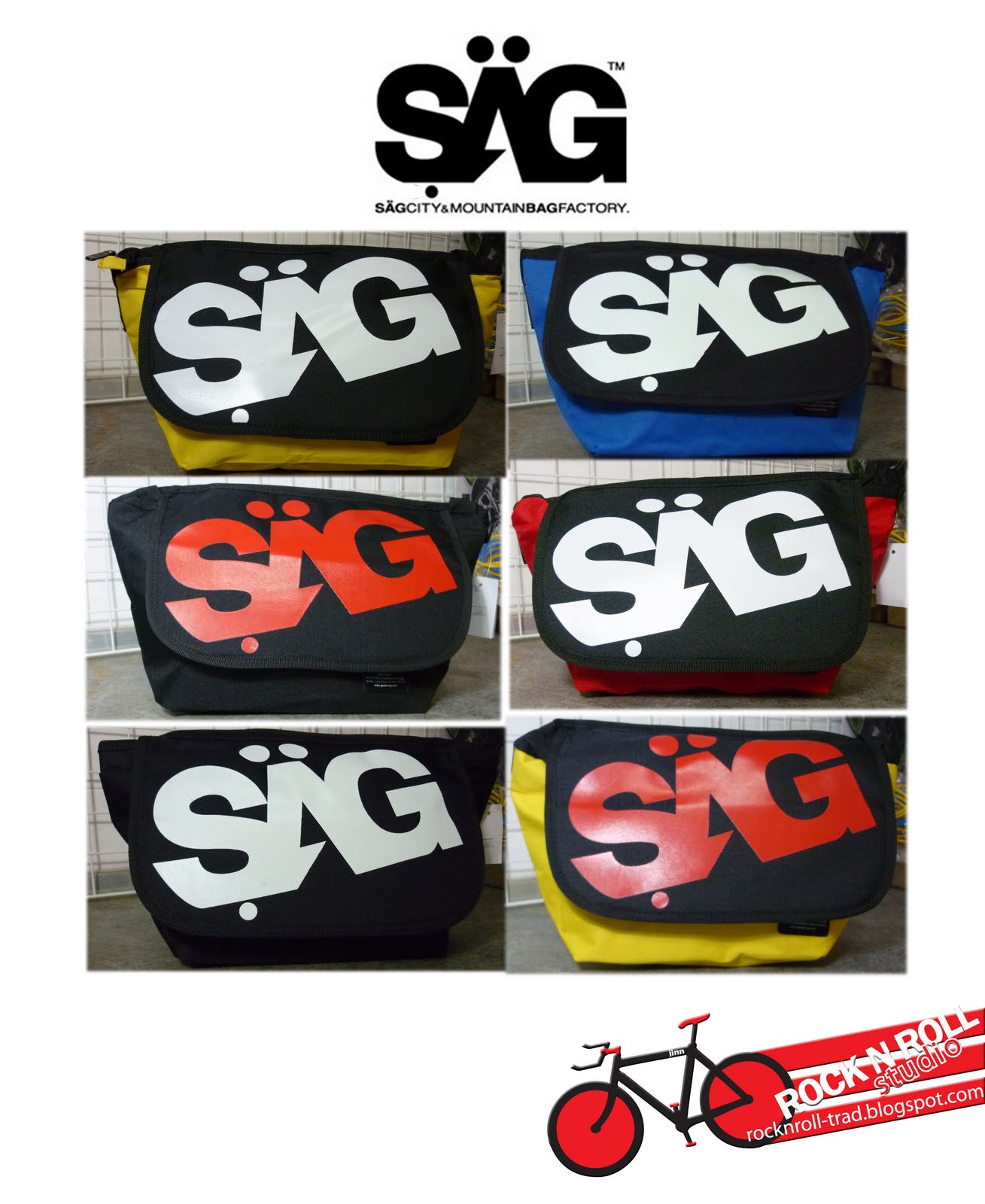 Rock N Roll Studio & Trading: [[SOLD OUT]] MINI SAG messenger bag
