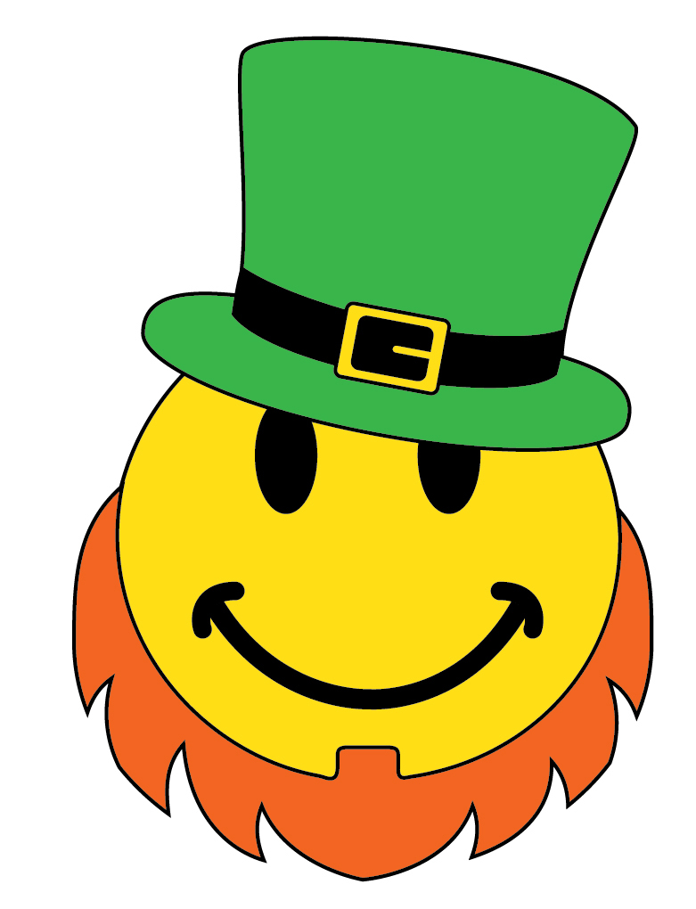 Susan's School Daze: St. Patrick's Day Smiley Faces
