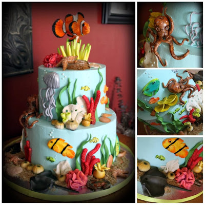Under Sea Birthday Cake