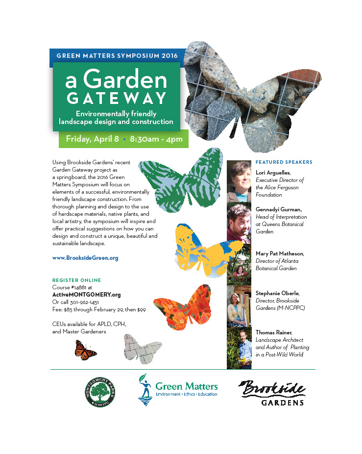 WashingtonGardener: ADVERTISER OF THE WEEK: Green Matters Symposium