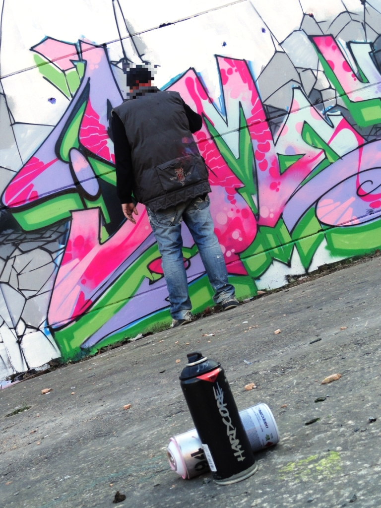 SOMEY WIZARDS TCK Art on Train