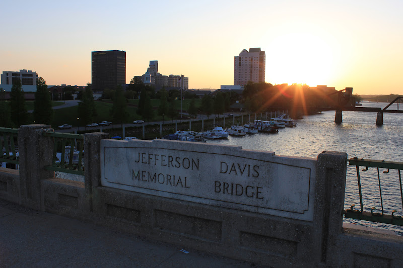 Where's Trevor: Jefferson Davis Memorial Bridge - Augusta, Georgia
