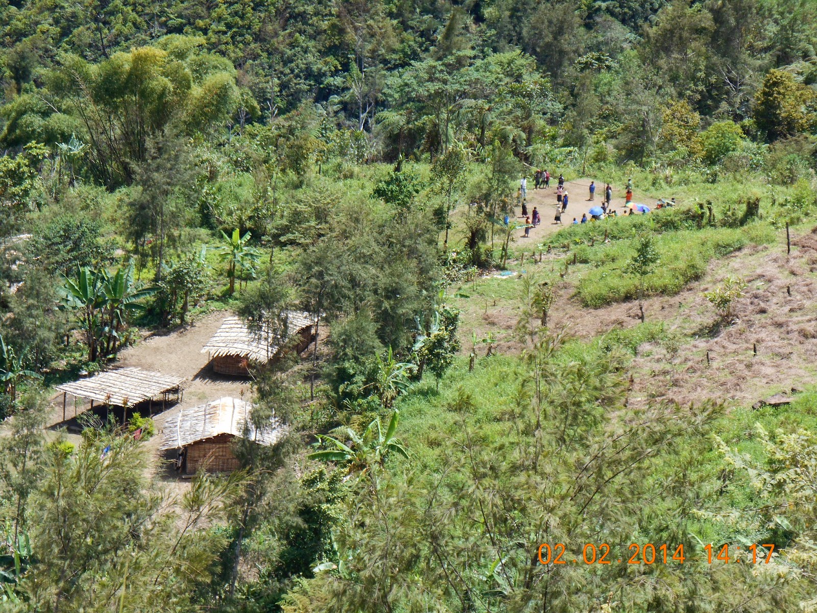 Remote asai valley in the simbai region of middle district,Madang Province