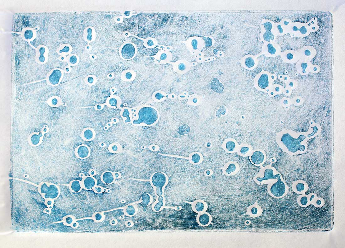 Judy Wise: Collographs with Akua Inks