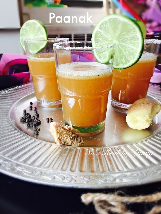 Su'sHealthyLiving: Paanak ( a refreshing, thirst-quencher).