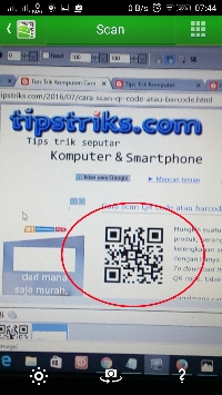 BLOGPRESSiT: Cara scan QR code atau barcode