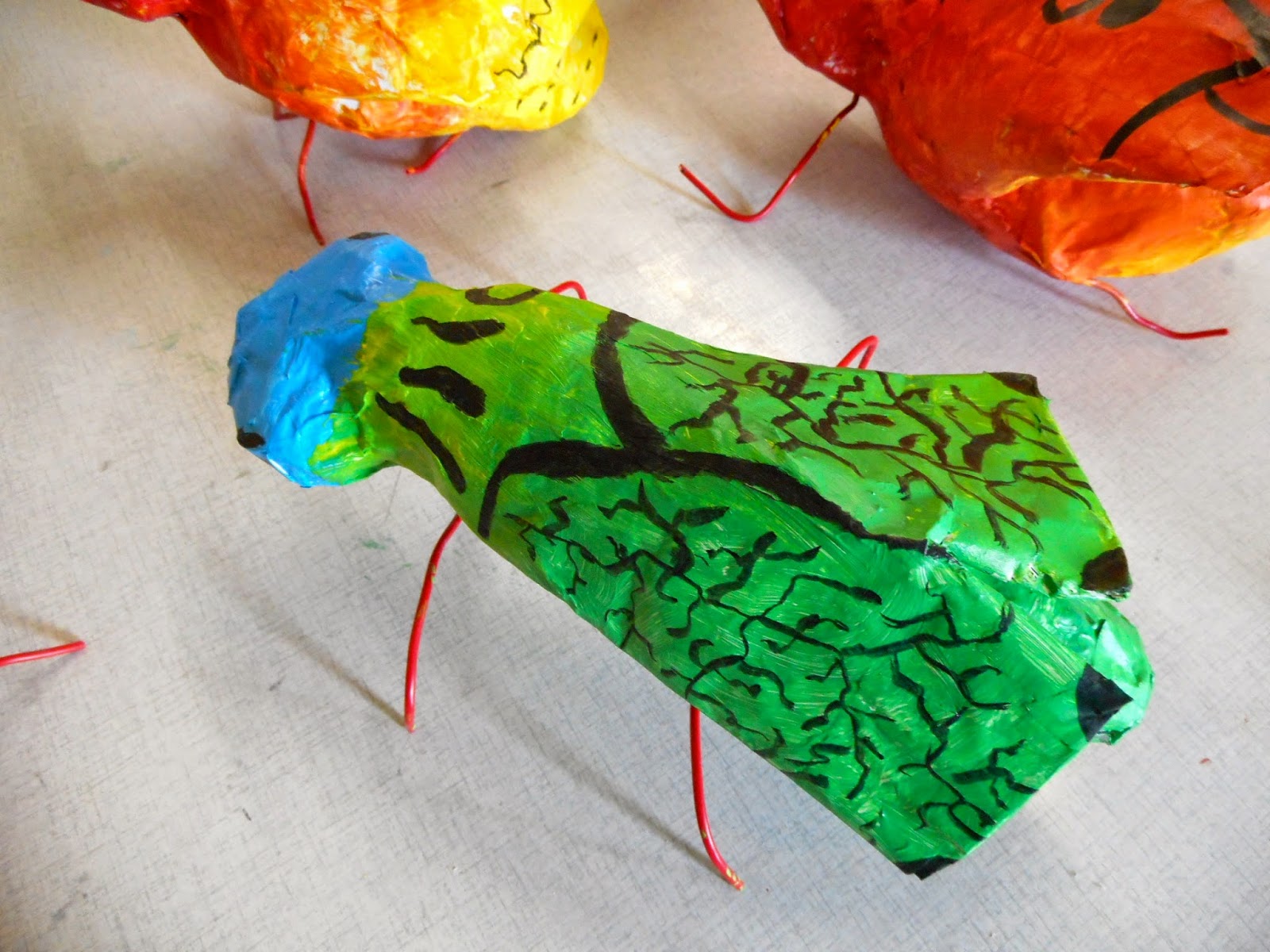 lti-atelier: De goliathkever : 1A/ Fantasie-insect 1B