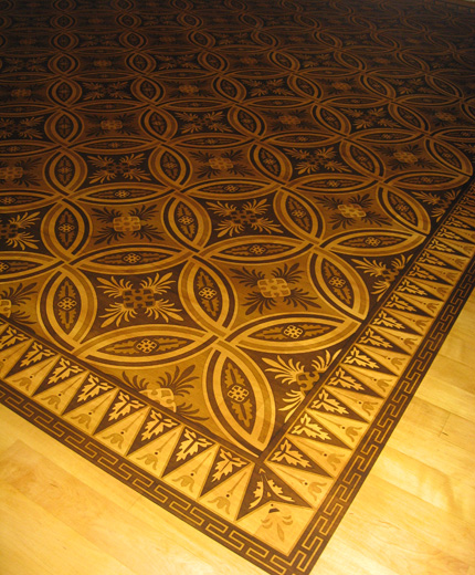 Chet Pourciau Design: Hardwood Flooring Inlay
