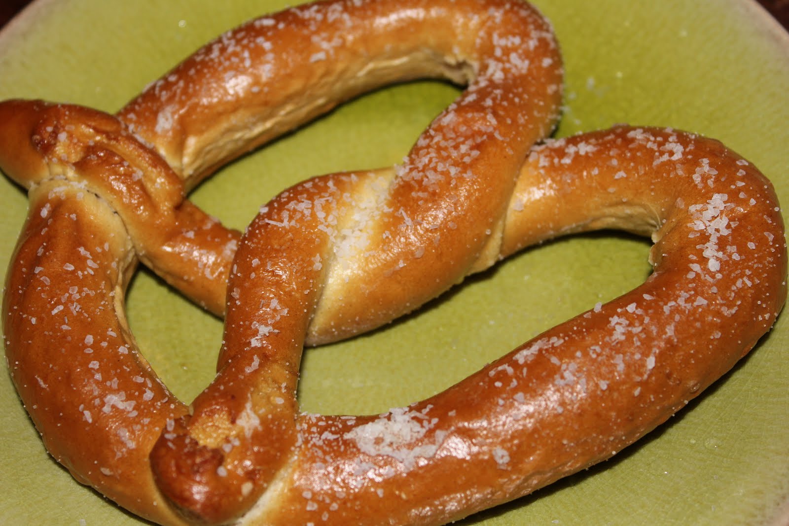 The illegible ink BLOT: Happy National Pretzel Day