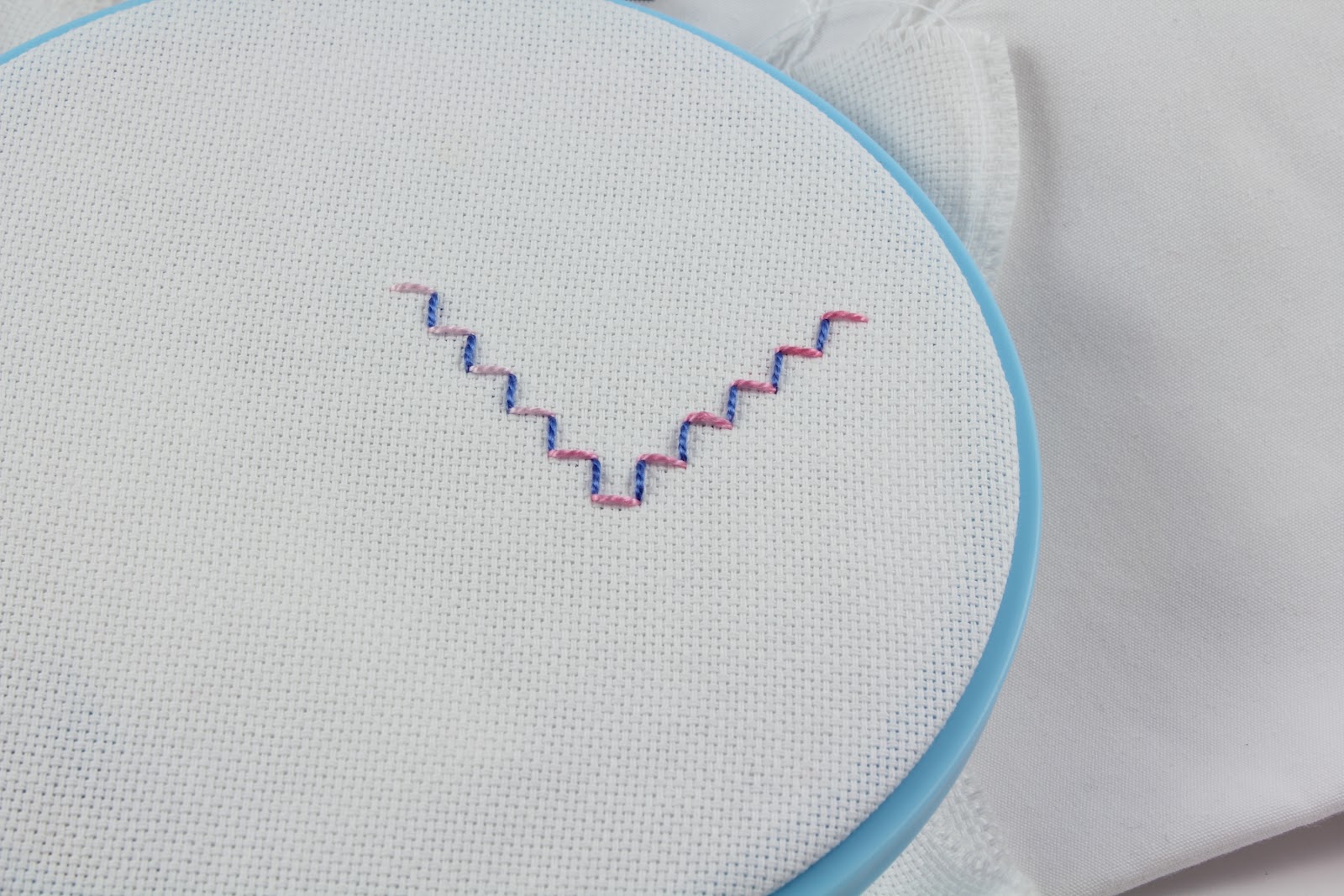big B: 100 Stitches - Holbein Stitch