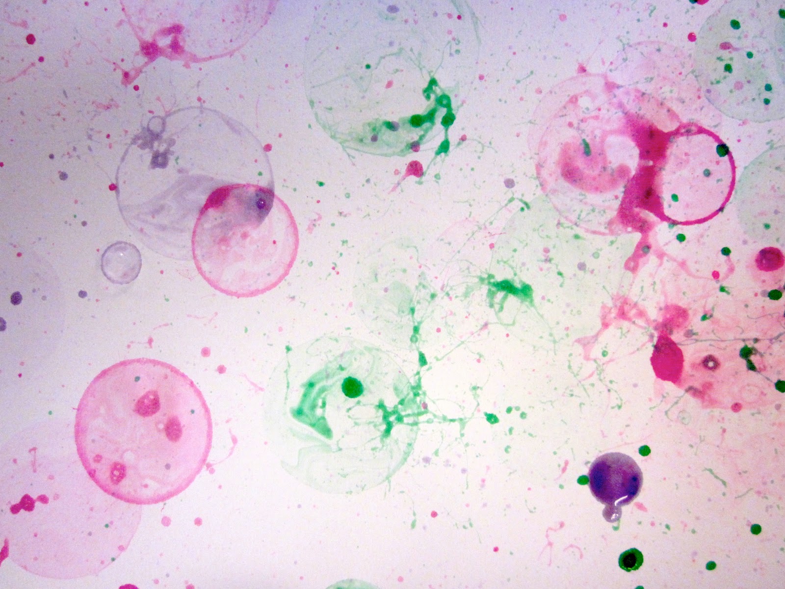 Art is Basic-- Art Teacher Blog: Bubble Prints