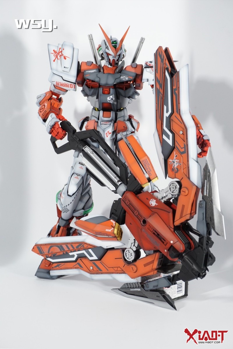 Custom Build: PG 1/60 Gundam Astray Red Frame + Tactical Arms