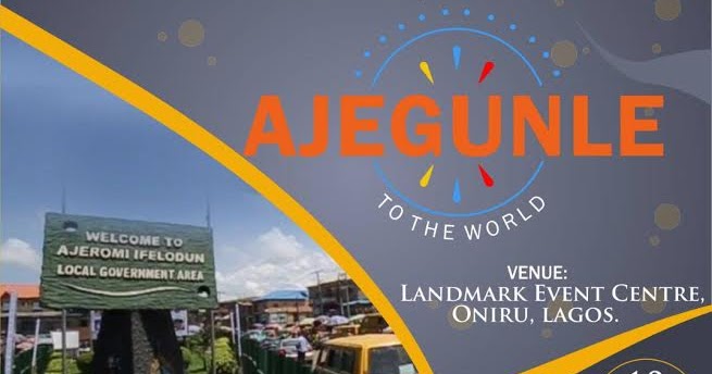 Maiden edition of Ajegunle to the world to hold on September 10th 2017 ...