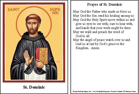 Yankton Benedictines: Feast of Saint Dominic
