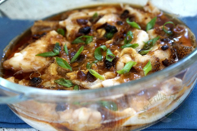 Fish fillet steamed with Tofu ~ 豆腐蒸鱼片