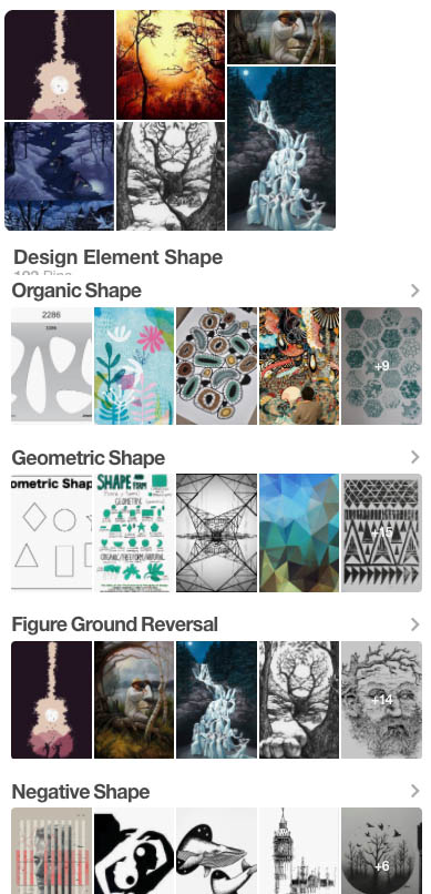 Design 1: Pinterest Assignments
