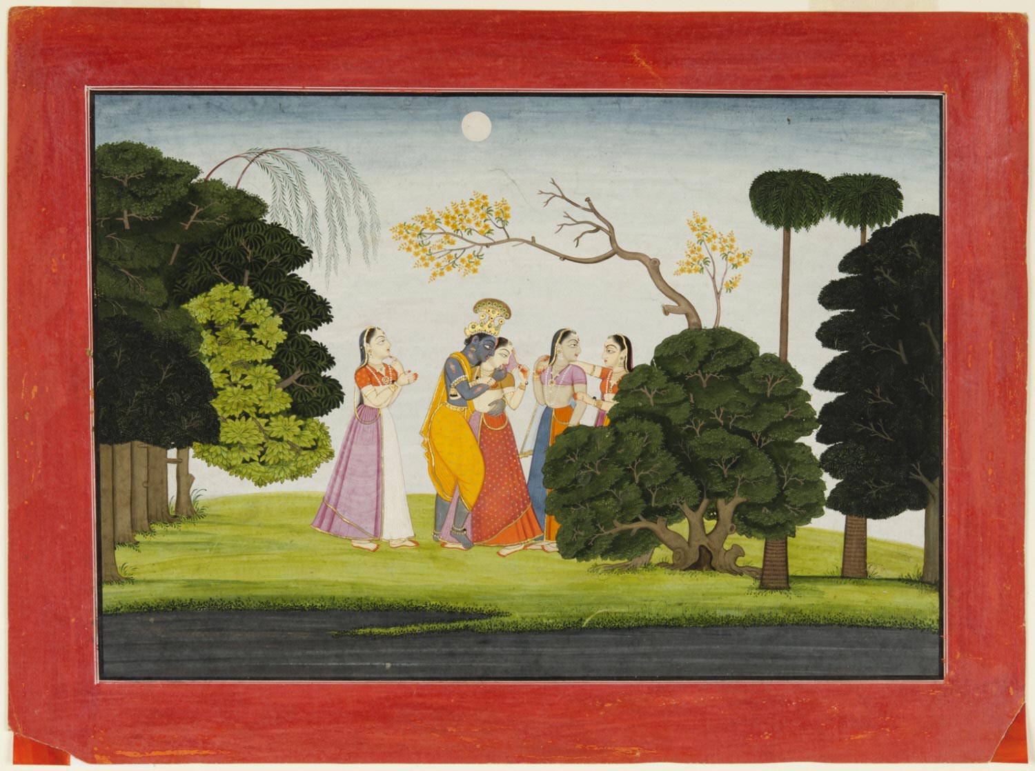 Atelier of india: Fattu and His large Guler Basohli Bhagavata purana