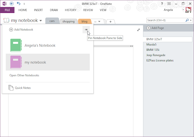 mommy bytes: How to Get OneNote to Look Like Evernote