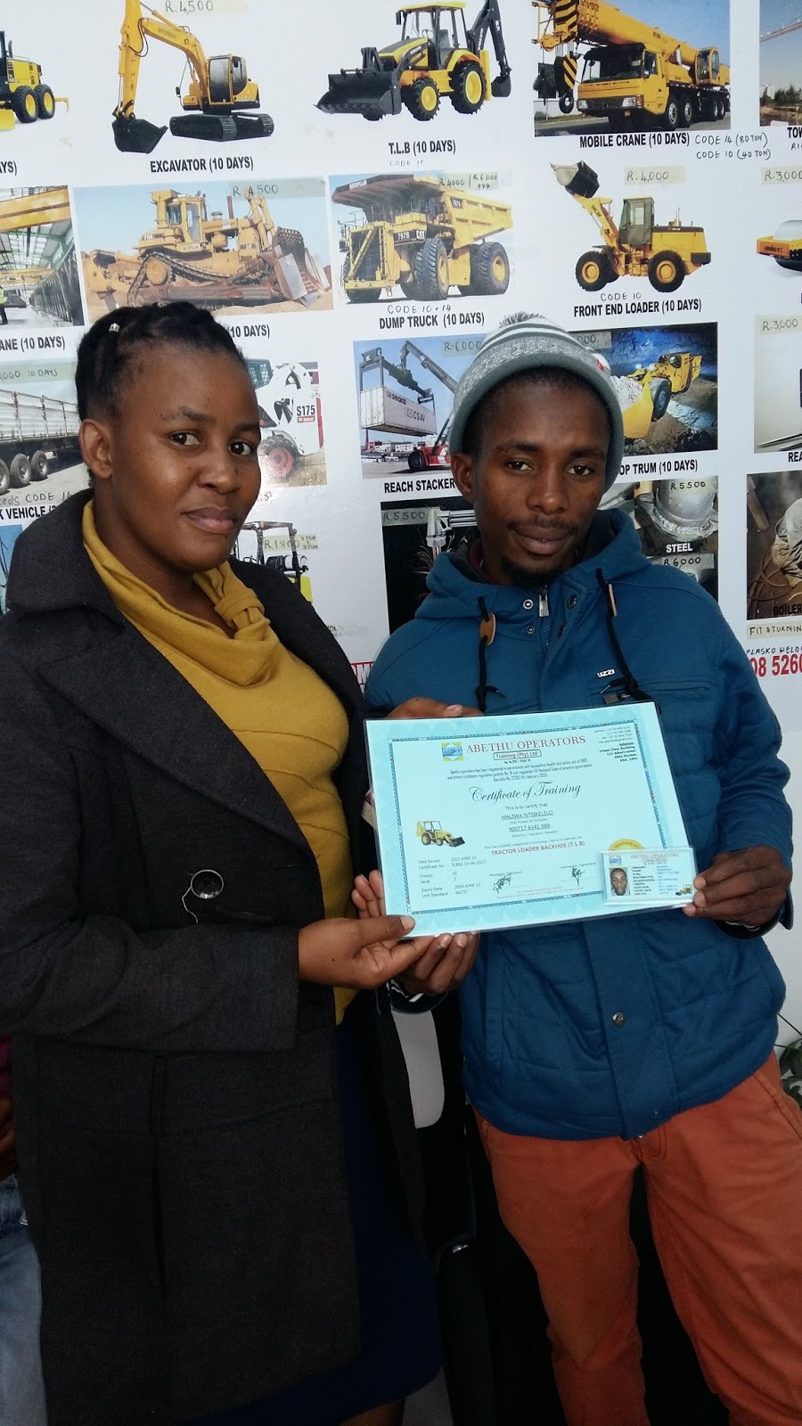 Abethu operators training School 0313094309 - 0742991348: 2017