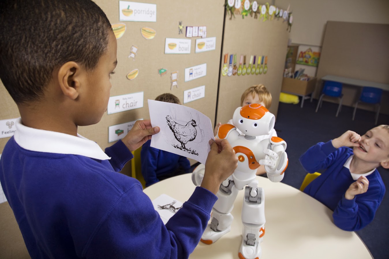 Nao Robot Goes to School to Help Kids With Autism