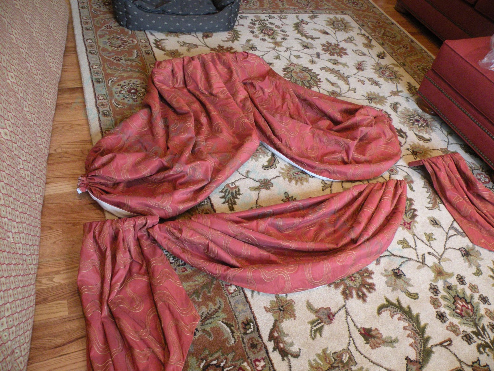 Leatherwood Design Co: Raised Swags installed!