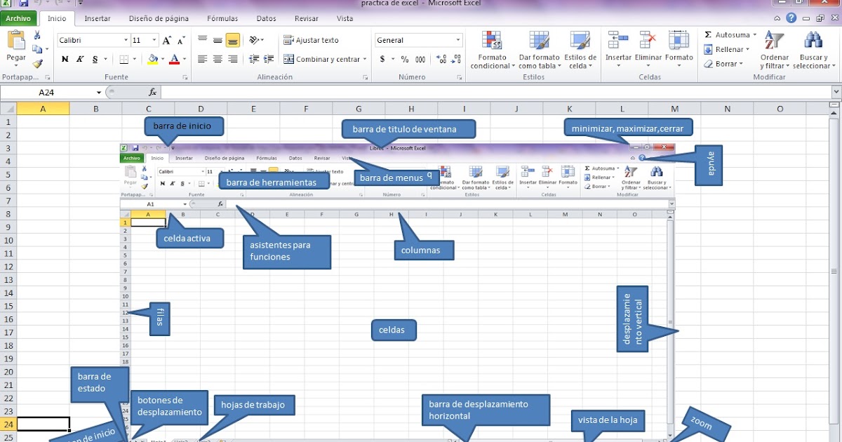 la chica hernandez: partes de excel