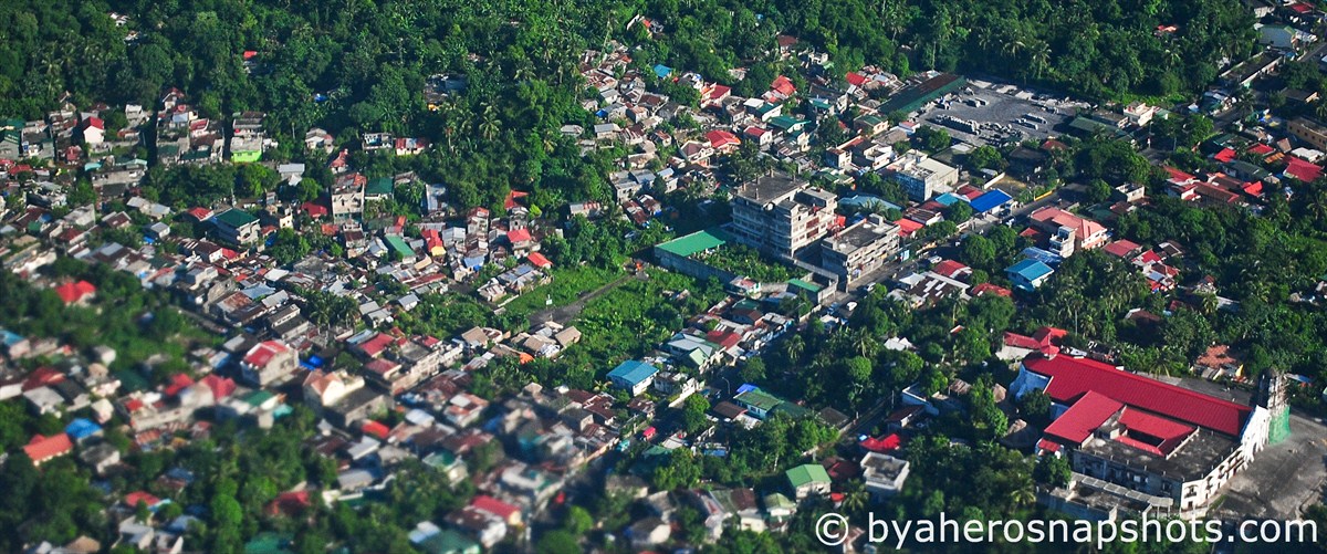 Byahero: Aerial view of Daraga, Albay